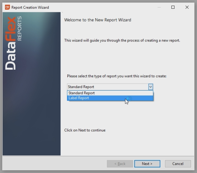 DFLC Lesson - Creating Label Reports